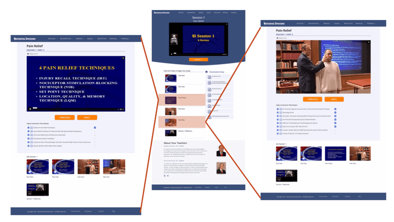 Injury Recall Technique US - Quintessential Applications Home Study